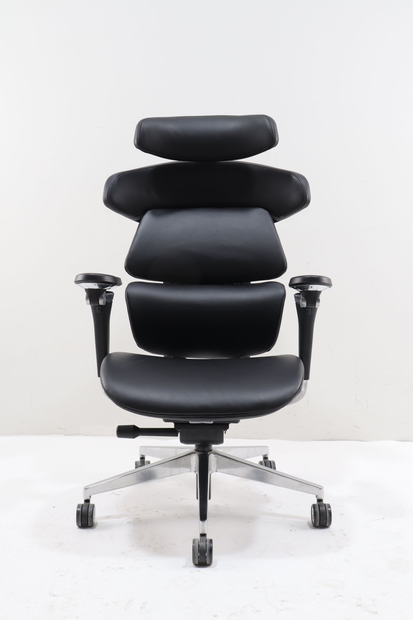 Καρέκλα X3 Defender Black Full Leather, Κάθισμα Εργασίας-ergonomics | Thesis Shop